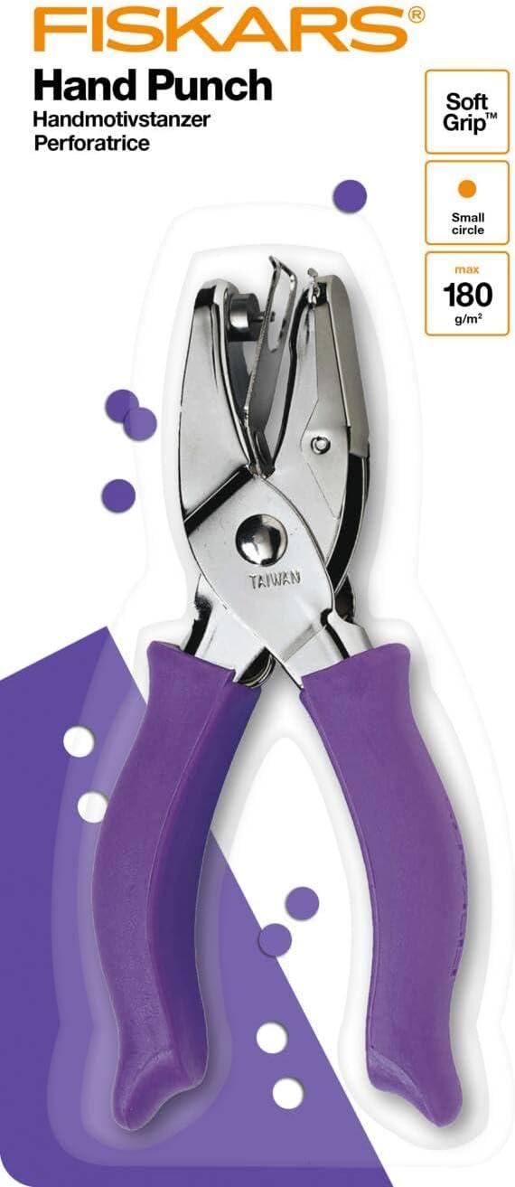 Fiskars 1/16 Inch Hand Punch, Circle, Purple - Fiskars Store