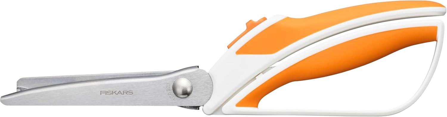Fiskars Pinking Shears, Zig-Zag Edge, Stainless Steel Blades, Precision ...